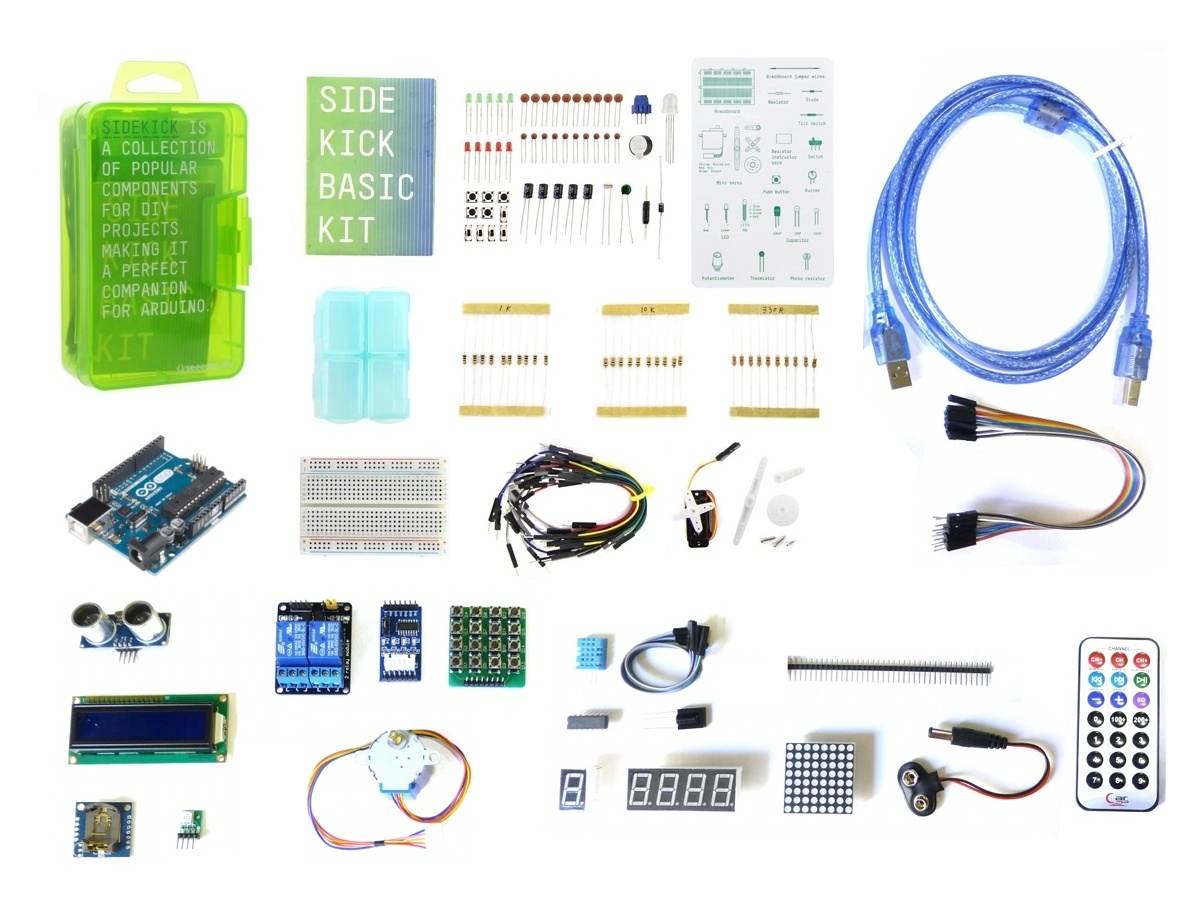 Arduino Advanced Kit 42 Parts With Arduino Uno Original Arduino Electronics And Robotics