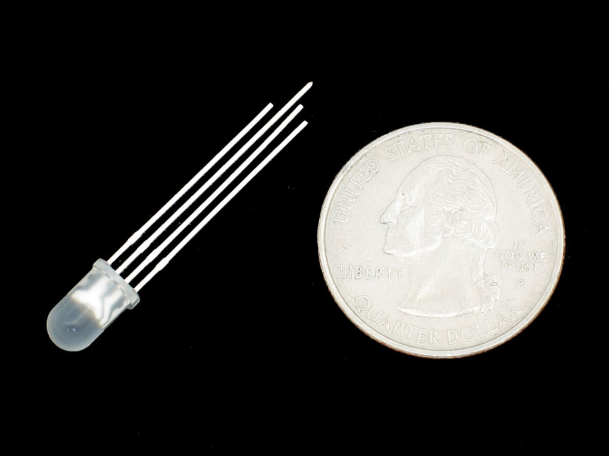 Adafruit 159 Diffused RGB (tri-color) LED