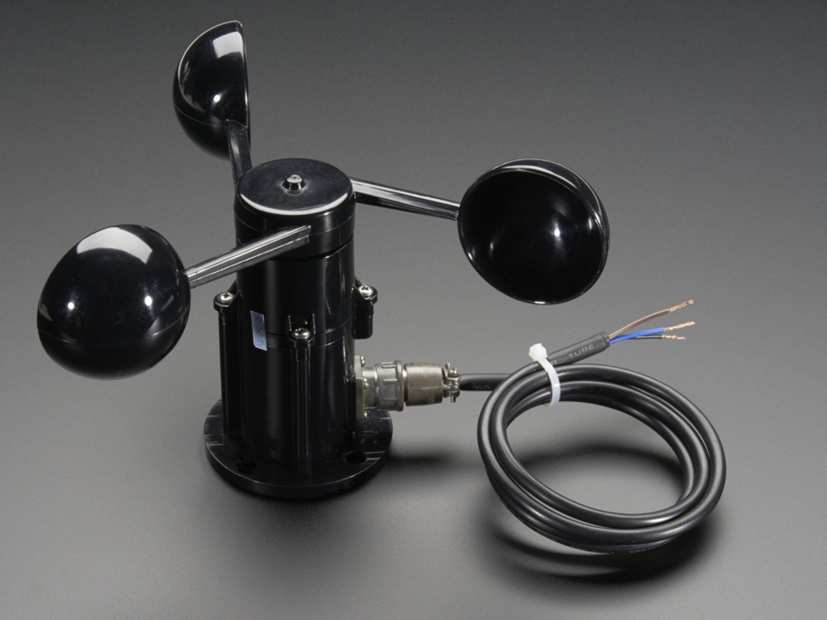 1733 Adafruit Anemometer Wind Speed Sensor w/Analog Voltage Output