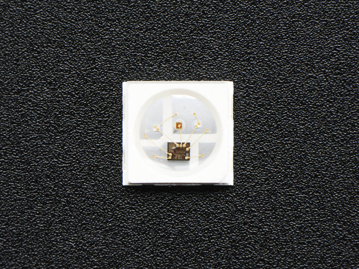 2659 Adafruit NeoPixel Mini 3535 RGB LEDs w/ Integrated Driver Chip - White