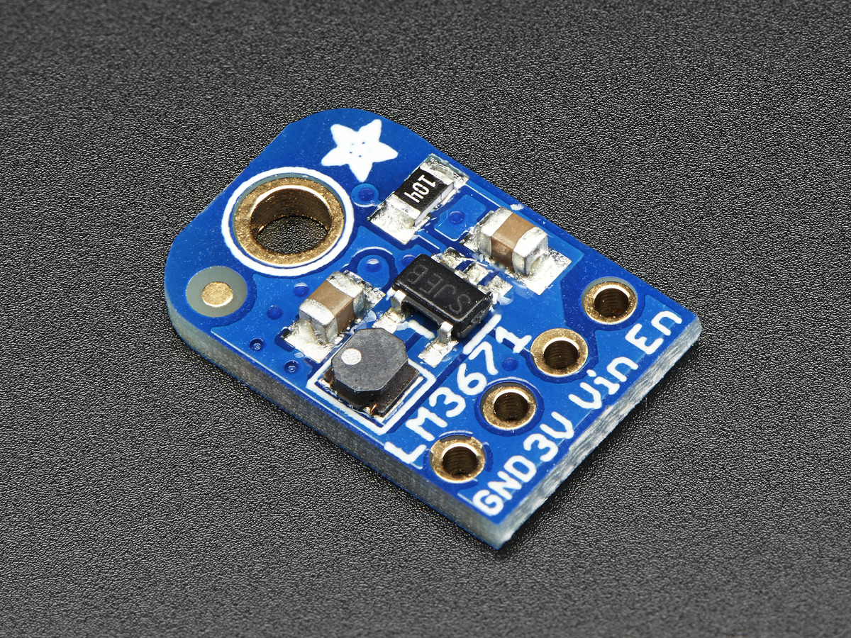 2745 Adafruit LM3671 3.3V Buck Converter Breakout - 3.3V Output 600mA Max