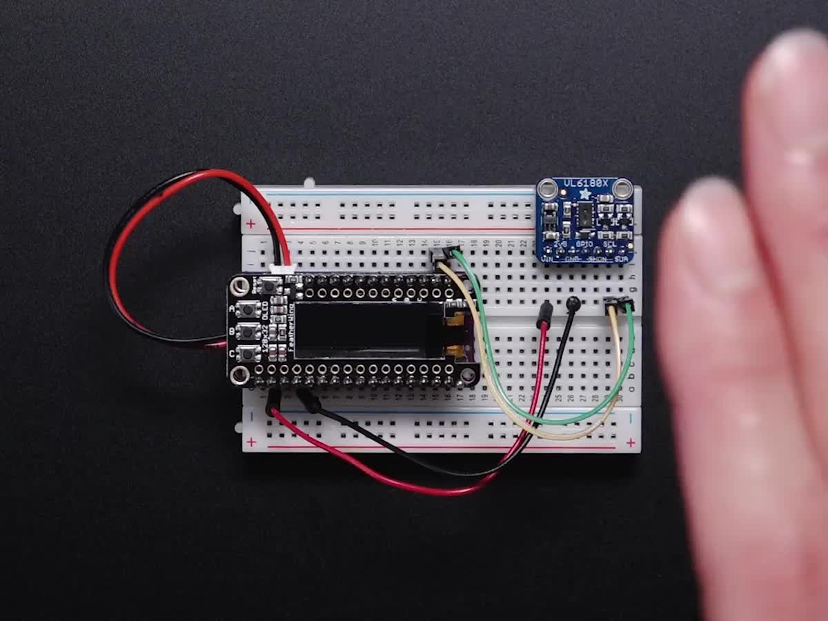 3316 Adafruit Adafruit VL6180X Time of Flight Distance Ranging Sensor ...