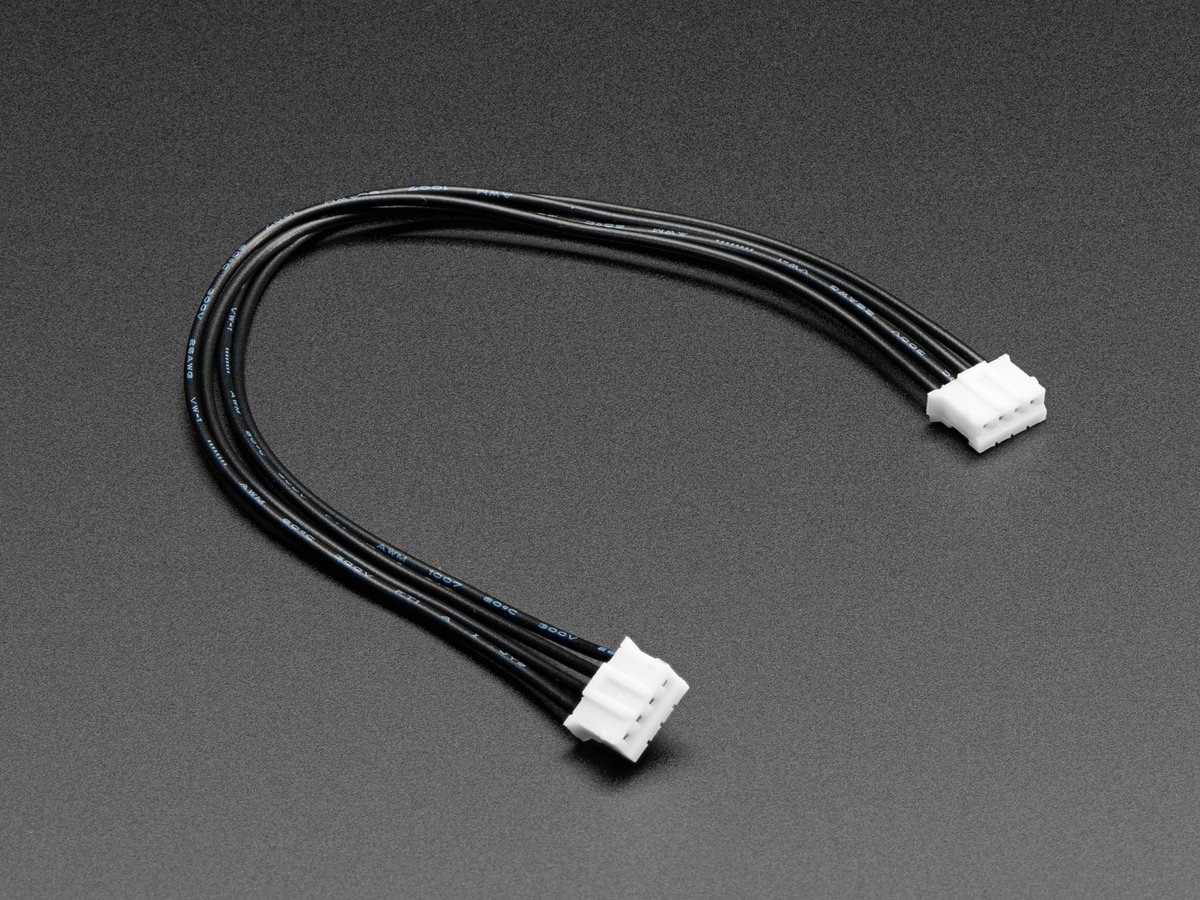 3568 Adafruit STEMMA Cable - 150mm/6" Long 4 Pin JST-PH Cable Female/Female