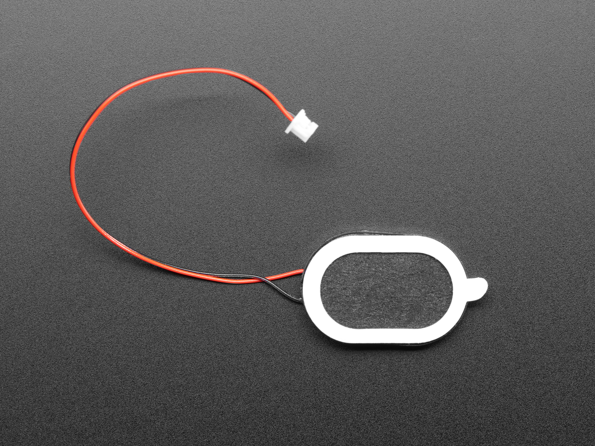 Adafruit 3923 Mini Oval Speaker 8 Ohm 1 Watt Arduino Electronics And Robotics Electan Online