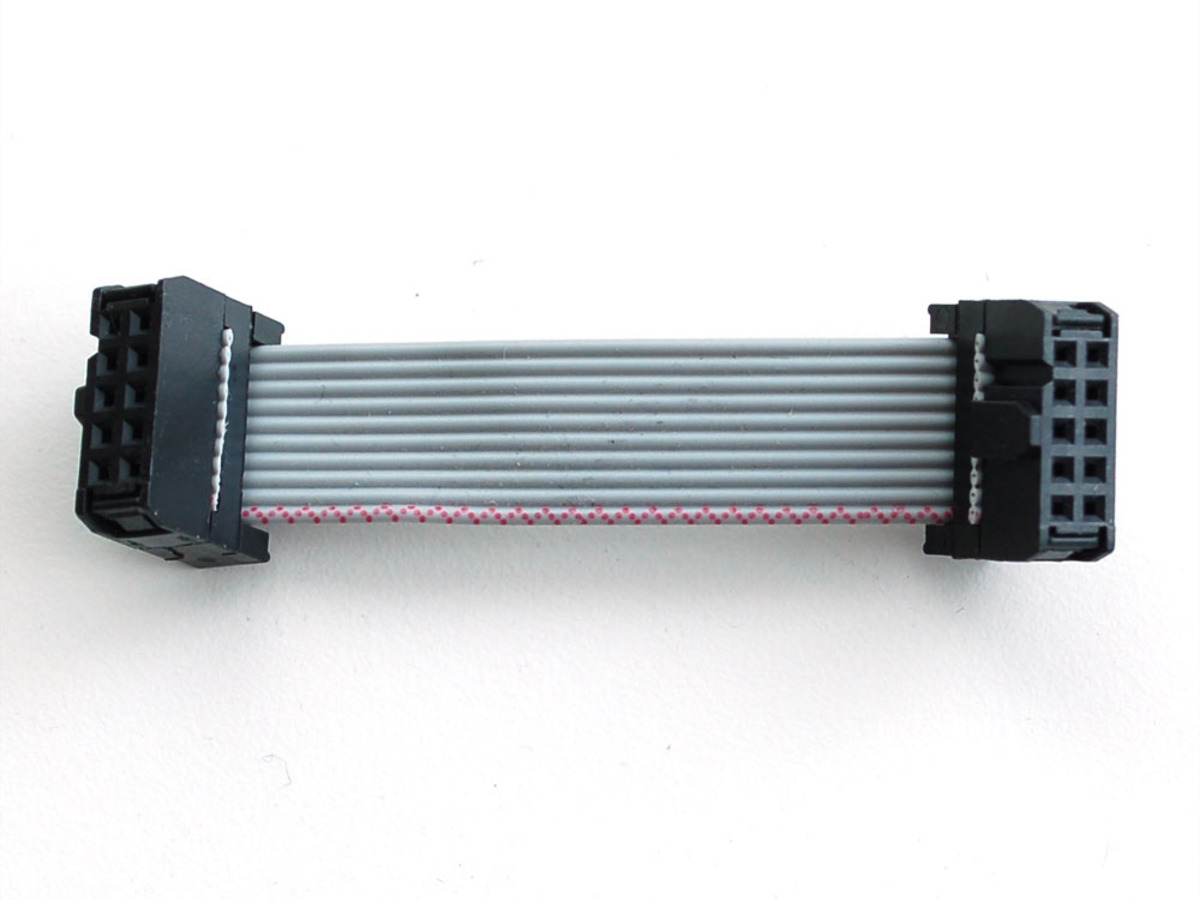 556 Adafruit 10-pin Socket/Socket IDC cable - Short 1.5"
