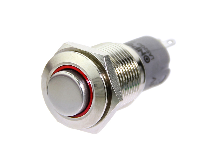 311050019 Seeedstudio 16mm Momentary Metal Illuminated Push Button ...