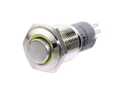 311050017 Seeedstudio 16mm Momentary Metal Illuminated Push Button ...