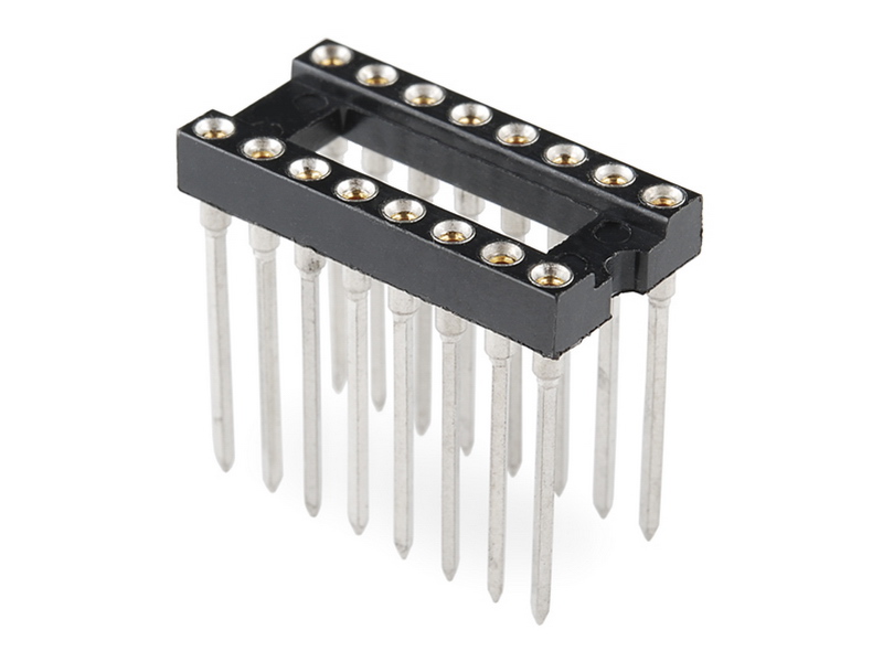 PRT-08114 Sparkfun Wire Wrap Sockets (16-pin)