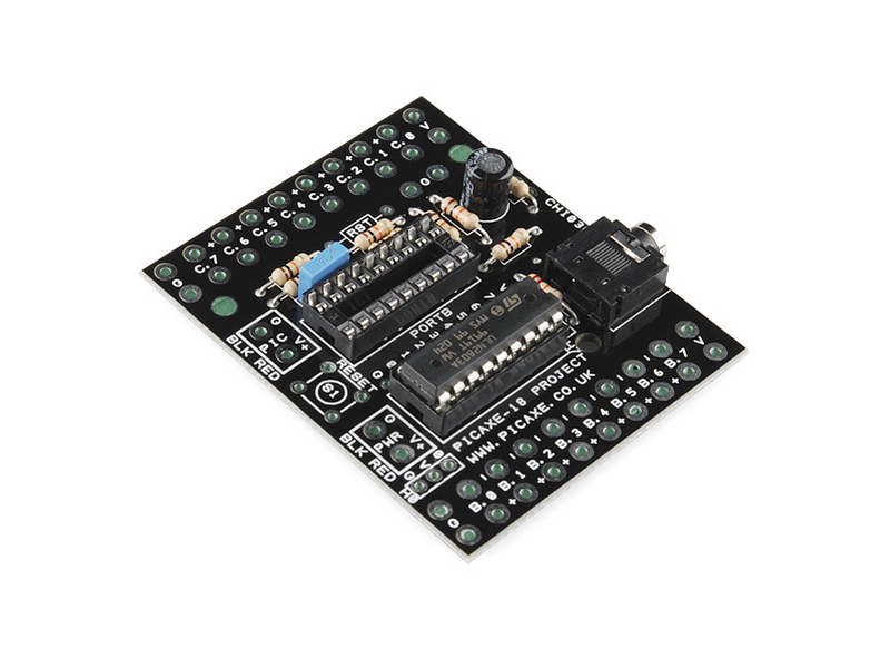DEV-08330 Sparkfun PICAXE 18 Pin Standard Project Board