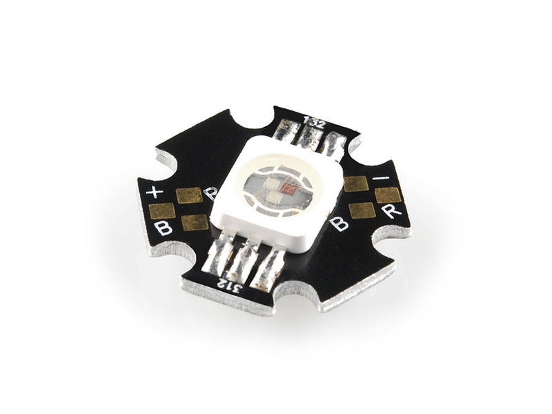COM-08718 Sparkfun Triple Output High Power RGB LED