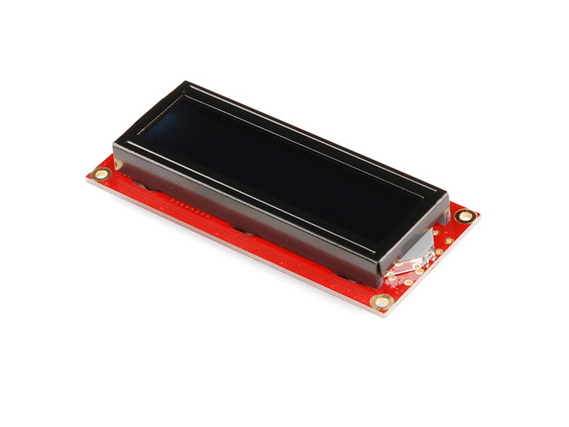 LCD-09052 Sparkfun Basic 16x2 Character LCD - White on Black 3.3V