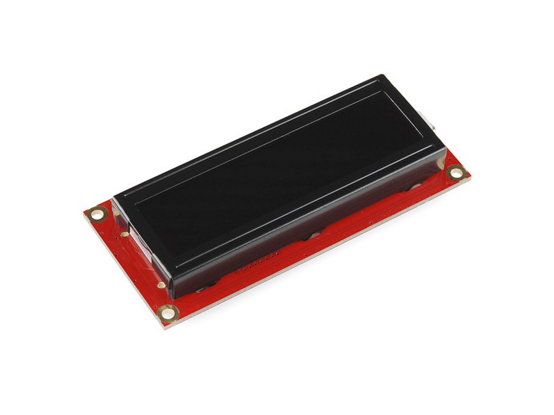 Lcd 09054 Sparkfun Basic 16x2 Character Lcd Amber On Black 33v