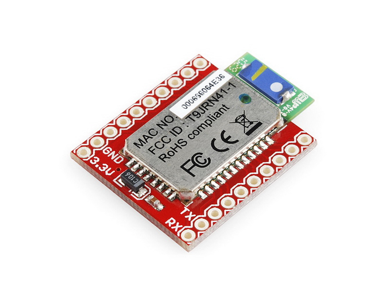 WRL-12579 Sparkfun Bluetooth Module Breakout - Roving Networks (RN-41 ...