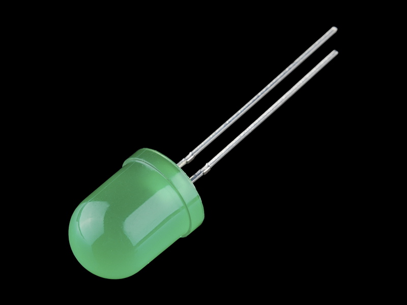 Com 10633 Sparkfun Diffused Led Green 10mm Arduino Electronics And Robotics Electan Online Store 