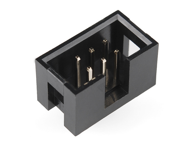 PRT-10877 Sparkfun 2x3 Pin Shrouded Header