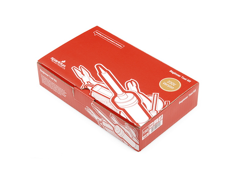TOL-11808 Sparkfun Tool Kit - Beginner (EU edition, 230VAC)