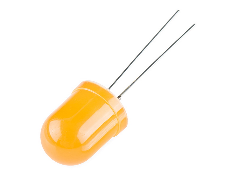 COM-12645 Sparkfun Diffused LED - Orange 10mm