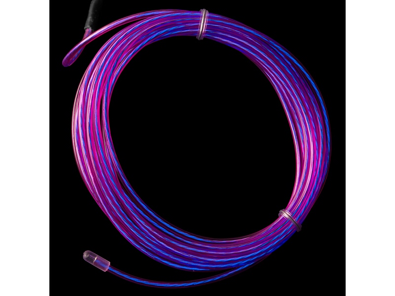 COM-12928 Sparkfun EL Wire - Purple 3m (Chasing)