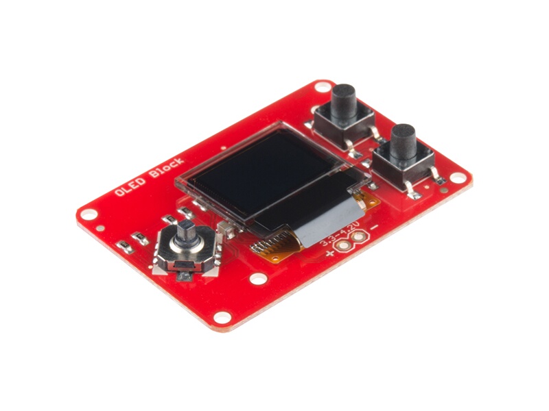 Dev 13035 Sparkfun Sparkfun Block For Intel Edison Oled