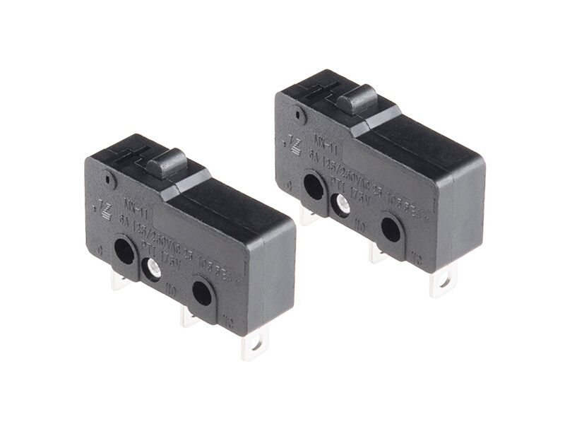 Com 13639 Sparkfun Mini Microswitch Spdt Standard 2 Pack Arduino Electronics And Robotics