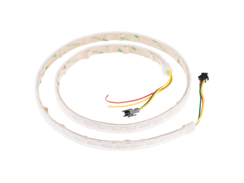 COM-13898 Sparkfun White Tri-Color LED Strip - Addressable, Sealed (1m)