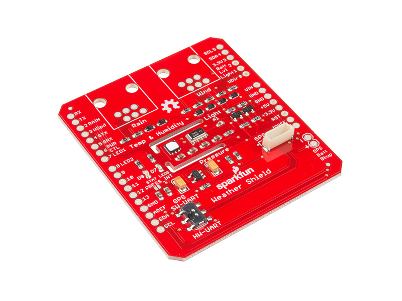 Sparkfun Dev 13956 Weather Shield Estación Meteorológica Arduino