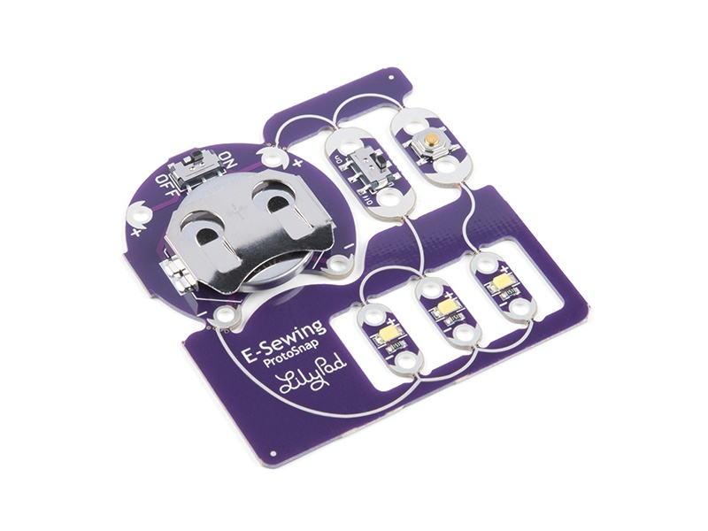 Sparkfun DEV-14546 LilyPad E-Sewing ProtoSnap