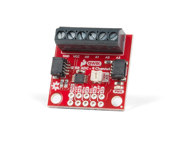 Sparkfun DEV-15334 SparkFun Qwiic 12 Bit ADC - 4 Channel (ADS1015)