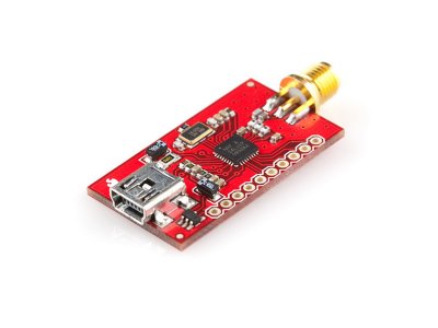 WRL-09034 Sparkfun Breakout Board for nRF24LU1+ with RP-SMA