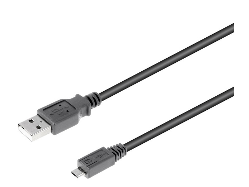 Cable USB 2.0 Terminales A y Micro B 20 cm
