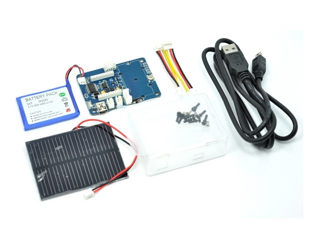 110060005 Seeedstudio Kit Solar Sensores Wireless Conectar y Listo
